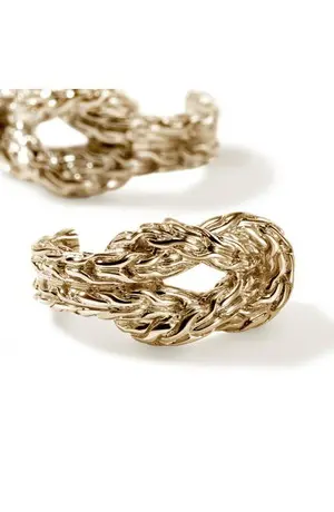 John Hardy Love Knot Hoop Earrings