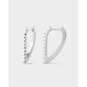 Pdpaola Rhodium-plated Earrings