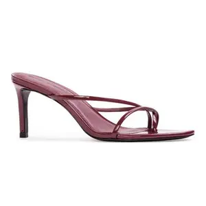 BLACK SUEDE STUDIO Carla 65 Patent Sandal - Ruby Patent Leather
