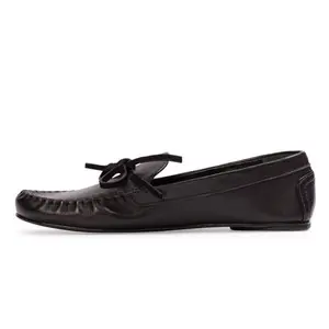 BLACK SUEDE STUDIO Solana Leather Loafer