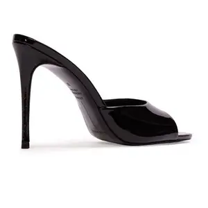 BLACK SUEDE STUDIO Jazz 100 Patent Mule