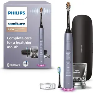 PHILIPS SONICARE Diamondclean Smart 9300 Electric Toothbrush App Grey - Pink