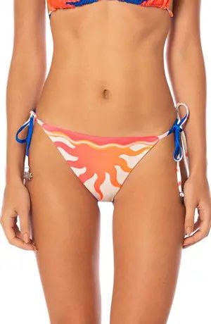 MAAJI Sunlit Sunning Reversible Bikini Bottoms - Blue