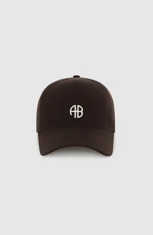 ANINE BING Jeremy Baseball Cap Ab/deep Brown