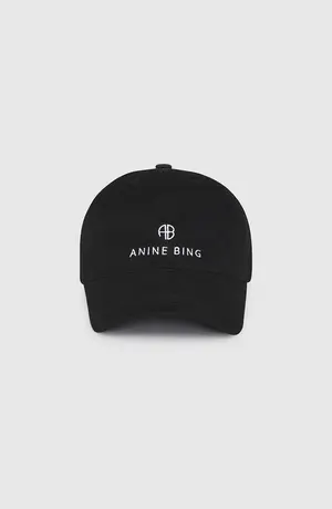 ANINE BING Jeremy Baseball Cap - Black