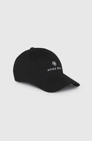 ANINE BING Jeremy Baseball Cap - Black