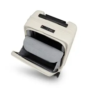LOJEL Cubo Lite 19-inch Carry-on Luggage - Linen