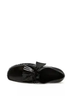Clarks Wallabee Derby Shoes - Black