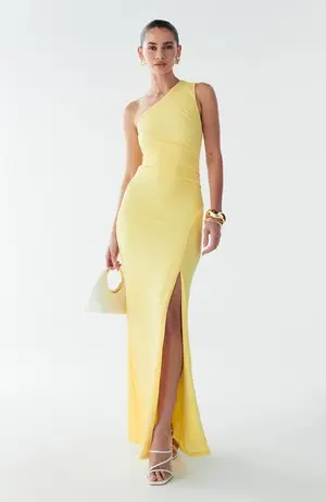 BWLDR Letty Maxi Dress - Lemon