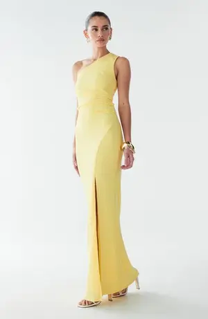 BWLDR Letty Maxi Dress - Lemon