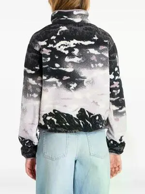 Columbia Helvetia™ Ii Printed Cropped Sweater - Black