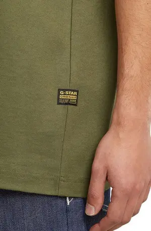 G-star Raw Sprayed 89 Boxy Organic Cotton Graphic T-shirt - Shadow Olive