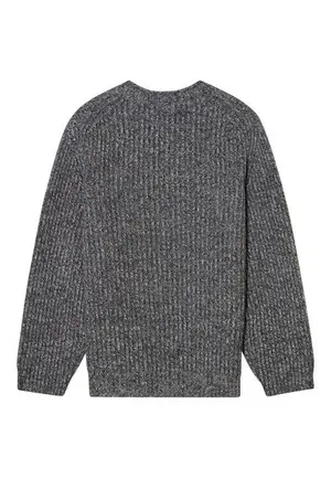 Robert Talbott Spencer Cashmere Blend Rollneck Sweater - Grey Melange