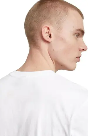 G-star Raw Gel Print Organic Cotton T-shirt - White