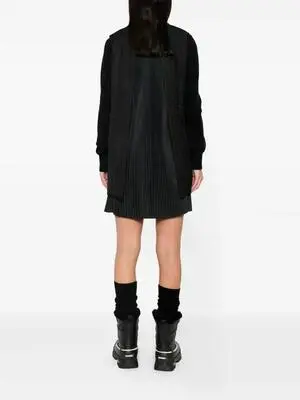 Moncler Quilted Pleated Mini Dress