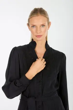 SUPER NATURAL BY SECRET MISSION Kennedy Midi Shirtdress