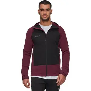 MAMMUT Massone Ml Full-zip Hooded Jacket - Vin/black