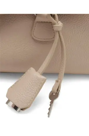 Mango Faux Leather Shoulder Bag - Off White