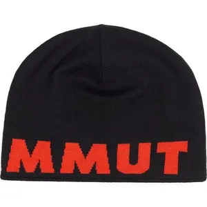 MAMMUT Logo Beanie - Black
