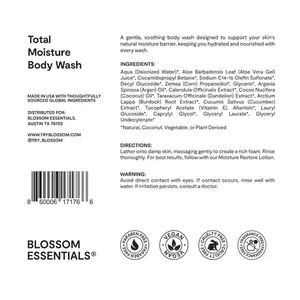 BLOSSOM ESSENTIALS Total Moisture Body Wash