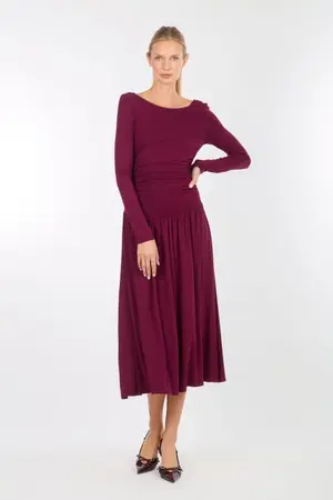 SUPER NATURAL BY SECRET MISSION Florence Dress - Garnet