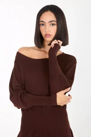 SUPER NATURAL BY SECRET MISSION Morgan Knit Dress