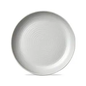 TAG Light Brooklyn Melamine Salad Plate Dishwasher Safe - Gray