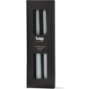 TAG Color Studio Traditional Taper Candles Light Set Of 4