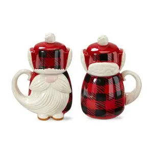 TAG Lars Gnome Lidded Mug Ceramic Drinkware For Christmas