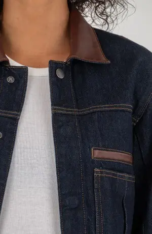 Kut From The Kloth Denim Trucker Jacket