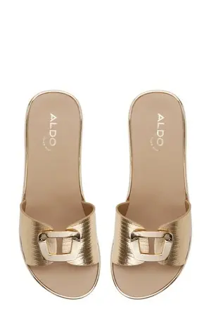 Aldo Platform Wedge Slide Sandal