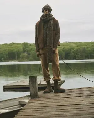 Moncler Wool And Alpaca Blend Beanie - Brown