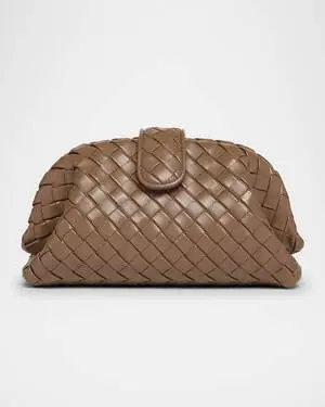 Bottega Veneta Lauren 1980 Teen Bag With Chain - Pinecone