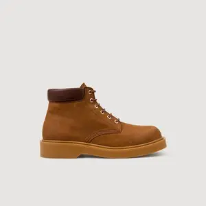 Sandro Round Toe Boots For Men