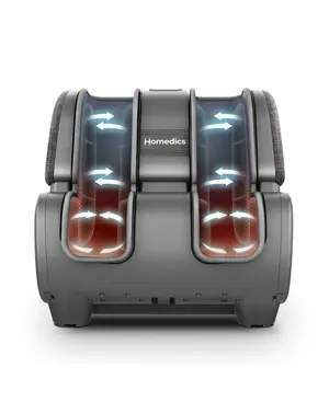 HOMEDICS Deluxe Foot Calf Massager With Heat