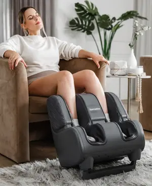 HOMEDICS Deluxe Foot Calf Massager With Heat