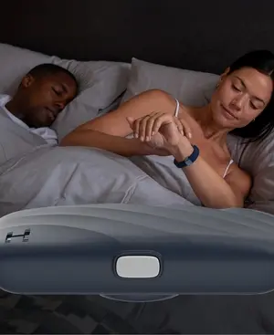 HOMEDICS Wakeband Wrist Alarm With Customizable Vibration - Navy