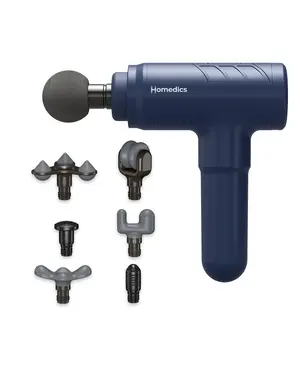 HOMEDICS Performance Recovery Percussion Massage Gun - Navy