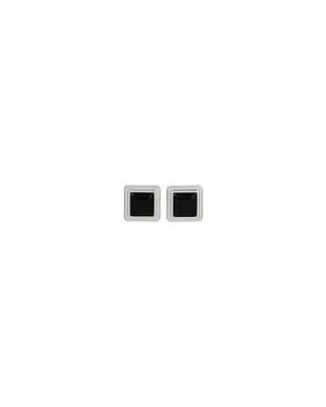 HEAVEN MAYHEM Archer Stud Earrings Black/silver