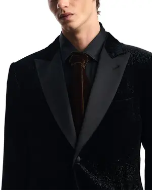 Emporio Armani Slim Fit Textured Blazer