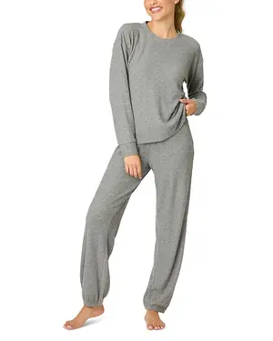 PJ Salvage Fire & Sparkle Pajama Set - Heather Charcoal