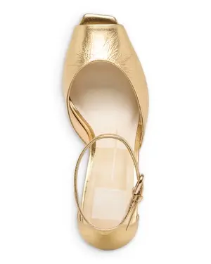Dolce Vita Serlo Sandals - Gold Crinkle