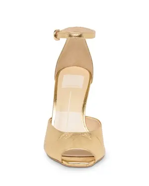 Dolce Vita Serlo Sandals - Gold Crinkle