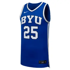 Nike Byu Basketball College Replica Jersey - Blue