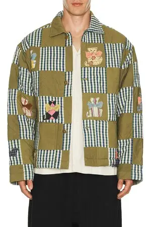 STORY MFG. Short On Time Jacket - Tales Patchwork