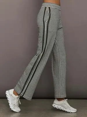 Carbon38 Houndstooth Track Pant