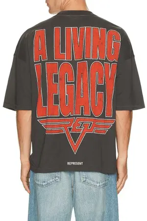 REPRESENT Living Legacy Tee In Grey