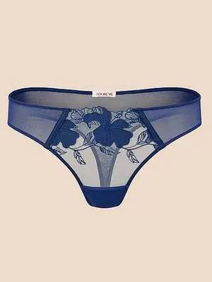 Victoria's Secret Adore Me Carole Thong Panty - Blue