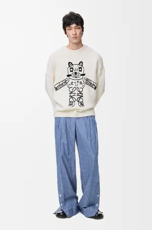 Loewe Embroidered Sweaters For Men