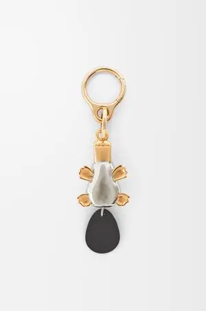 Loewe Platypus Keyring - Silver/gold